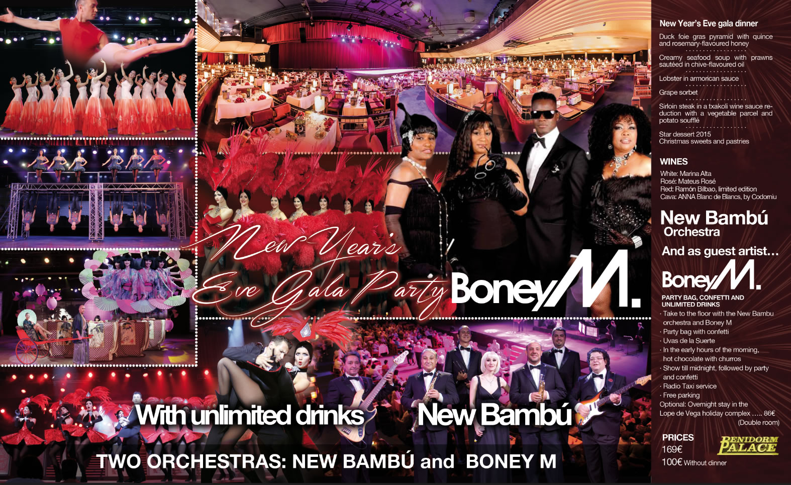 Benidorm Palace New Year's Eve 2014