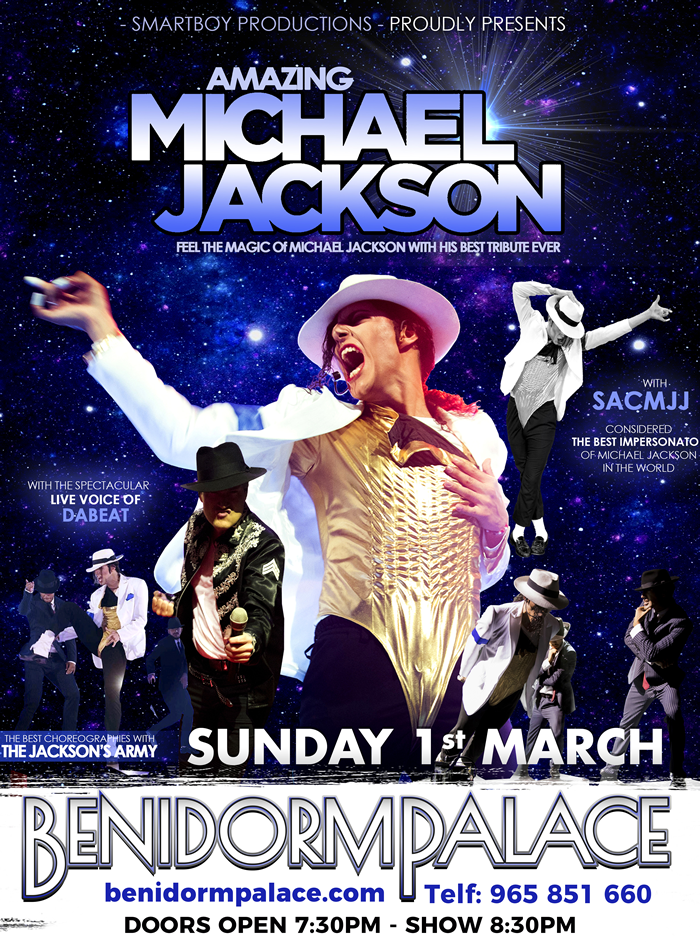 Benidorm Palace Michael Jackson Tribute Tickets